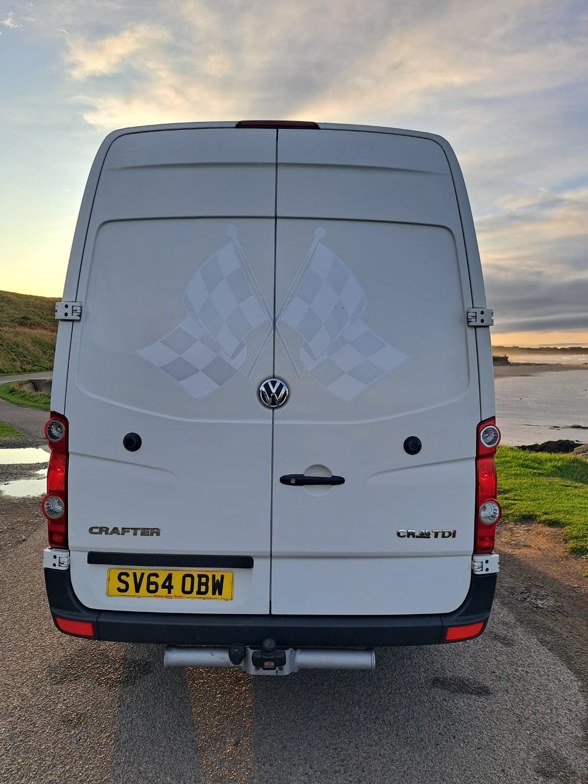 SOLD - Used VOLKSWAGEN CRAFTER 2014 White in Aberdeen, Scotland ...