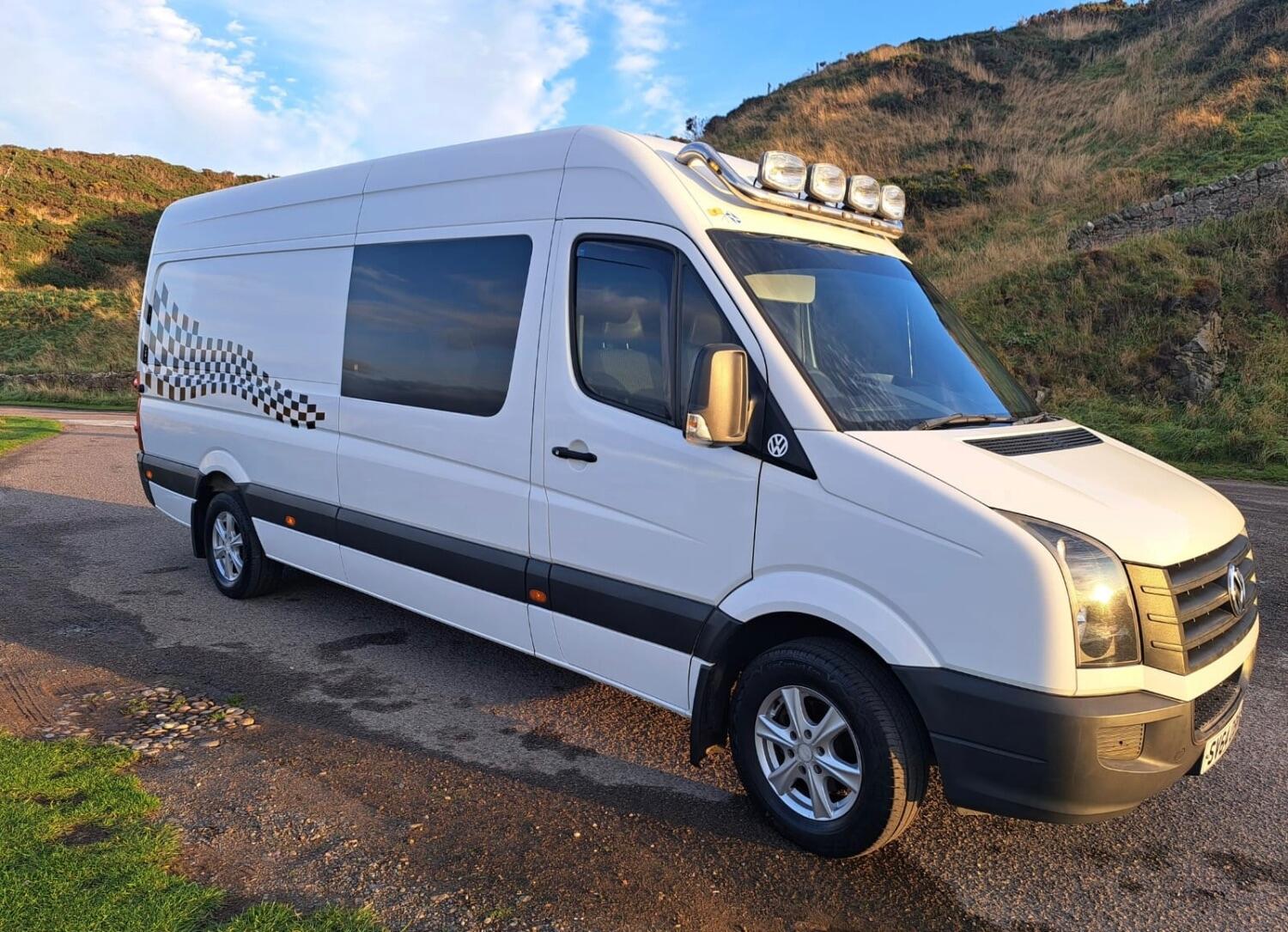 SOLD - Used VOLKSWAGEN CRAFTER 2014 White in Aberdeen, Scotland ...