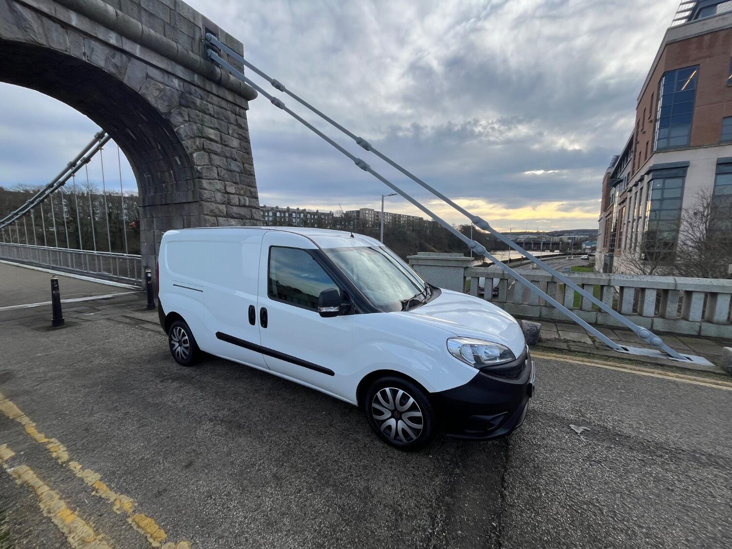 SOLD - Used FIAT DOBLO 2015 White in Aberdeen, Scotland | Vans4u ...