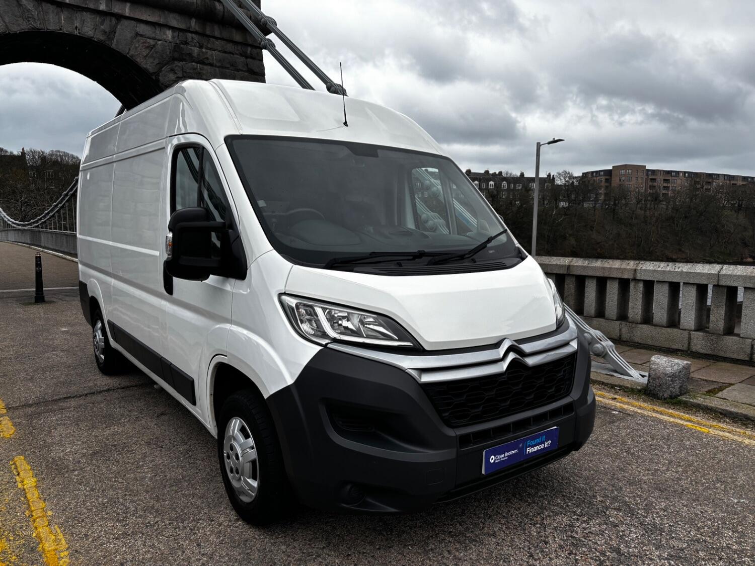 SOLD - Used CITROEN RELAY 2016 White in Aberdeen, Scotland | Vans4u ...