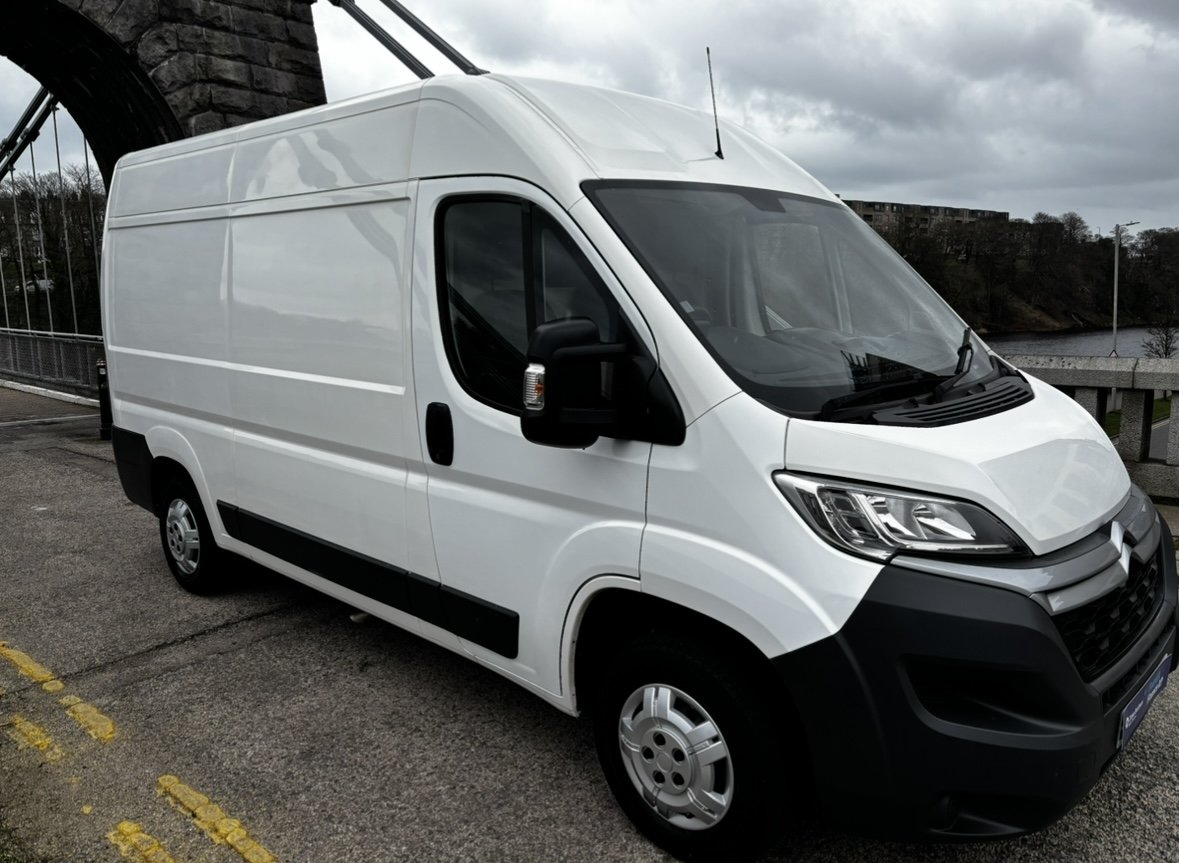 Used CITROEN RELAY 2016 White in Aberdeen, Scotland | Vans4u Aberdeen ...