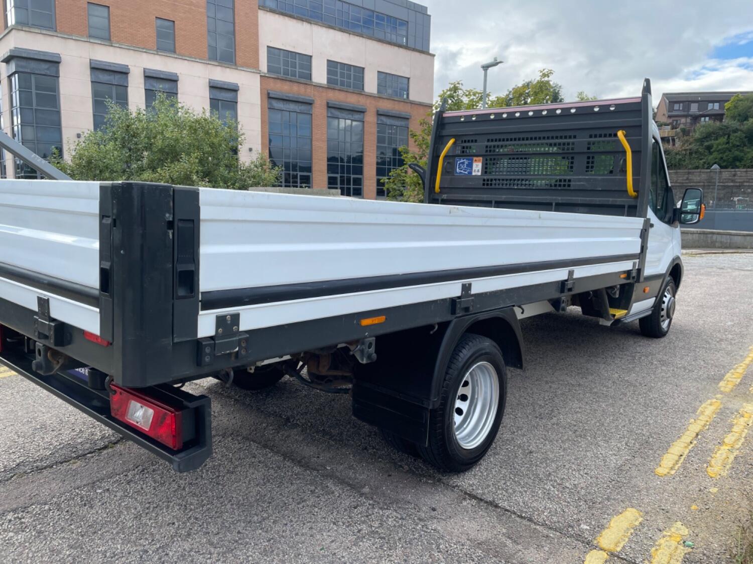 SOLD - Used FORD TRANSIT DROPSIDE 2018 White in Aberdeen, Scotland ...