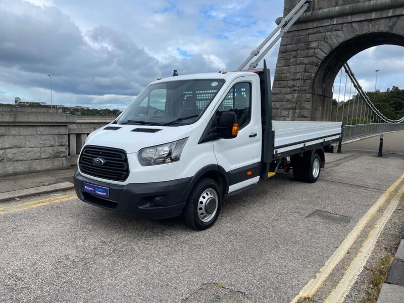 Used FORD TRANSIT DROPSIDE 2018 White in Aberdeen, Scotland | Vans4u ...